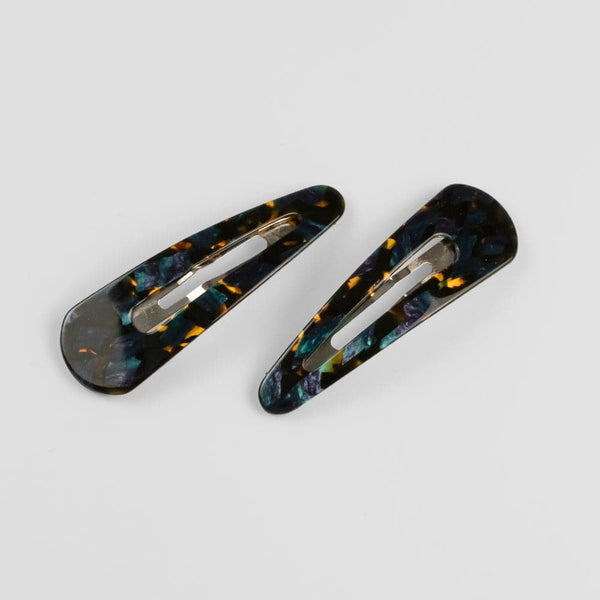 Snap Clips | Resin Snap Clips For Hair | Tegen Accessories