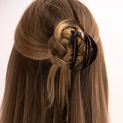 Small D Shape Hair Clip | Made in France | Tegen Accessories